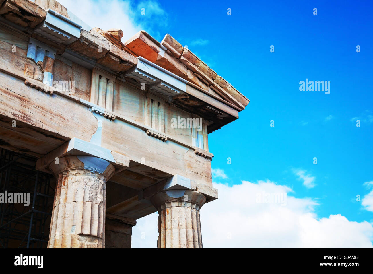 Parthenon close up acropolis in hi-res stock photography and images - Alamy