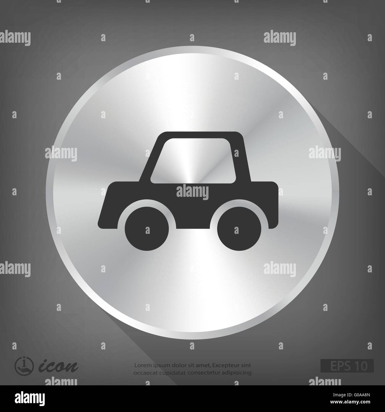 Pictograph of car Stock Vector Image & Art - Alamy