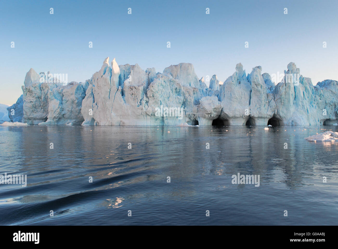 Icebergs at Disco Bay, Greenland Stock Photo - Alamy