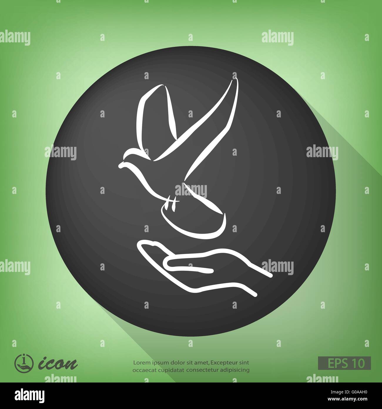 Pictograph of bird Stock Vector Image & Art - Alamy