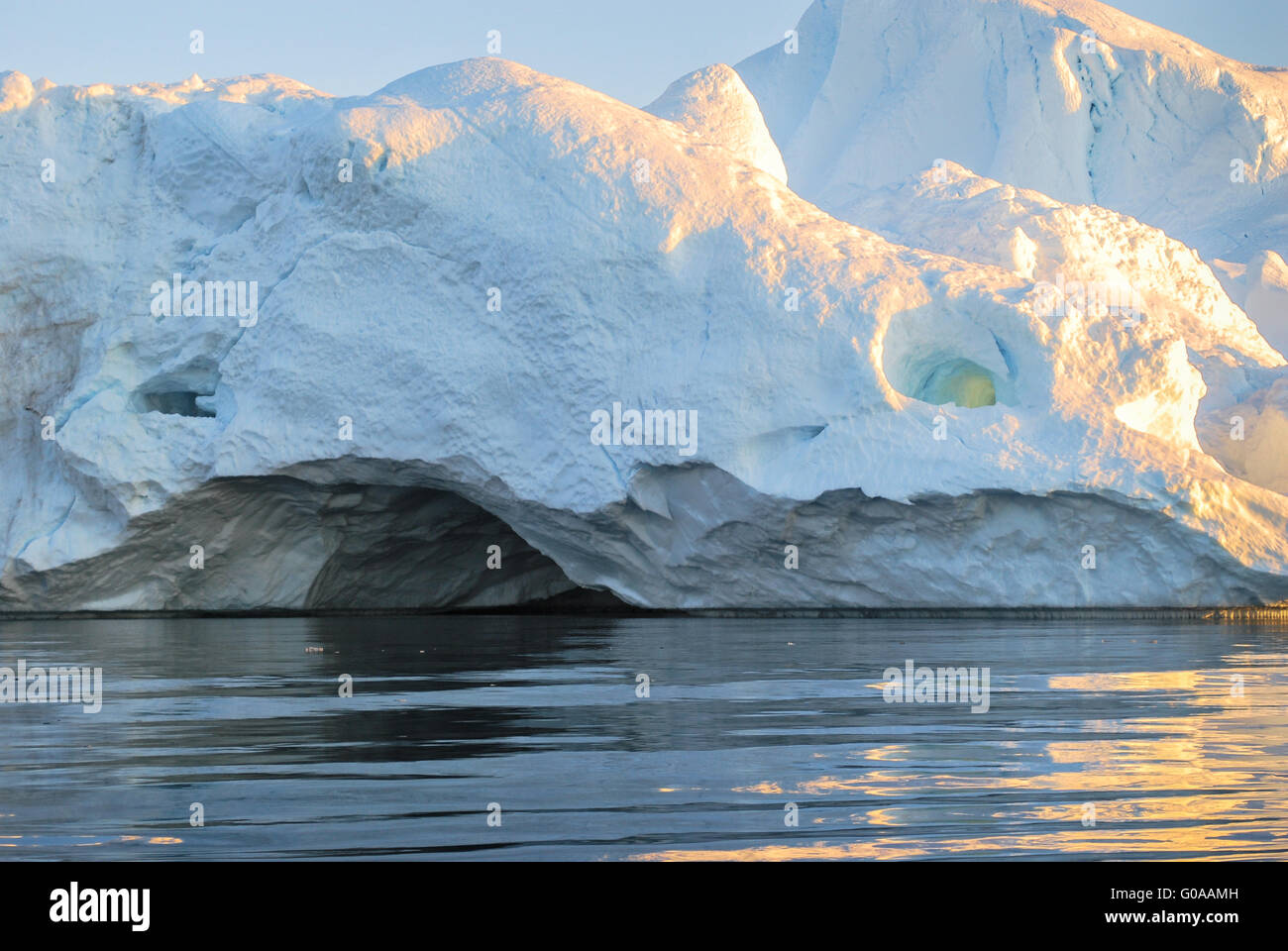 Icebergs at Disco Bay, Greenland Stock Photo - Alamy