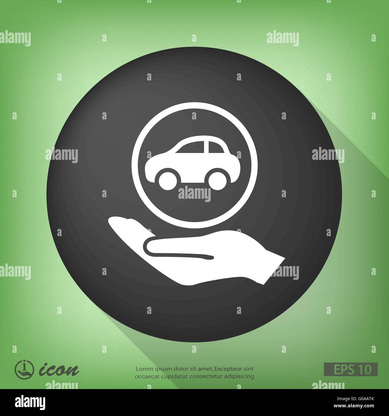 Pictograph of car Stock Vector Image & Art - Alamy