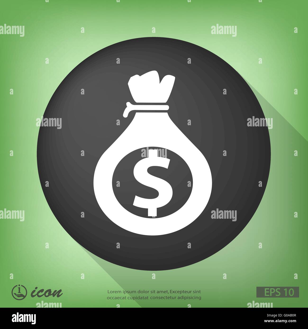 Pictograph of money Stock Vector Image & Art - Alamy