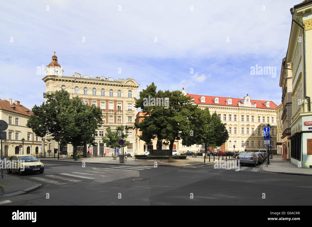 Architecture in the historical centre of Prague Stock Photo - Alamy