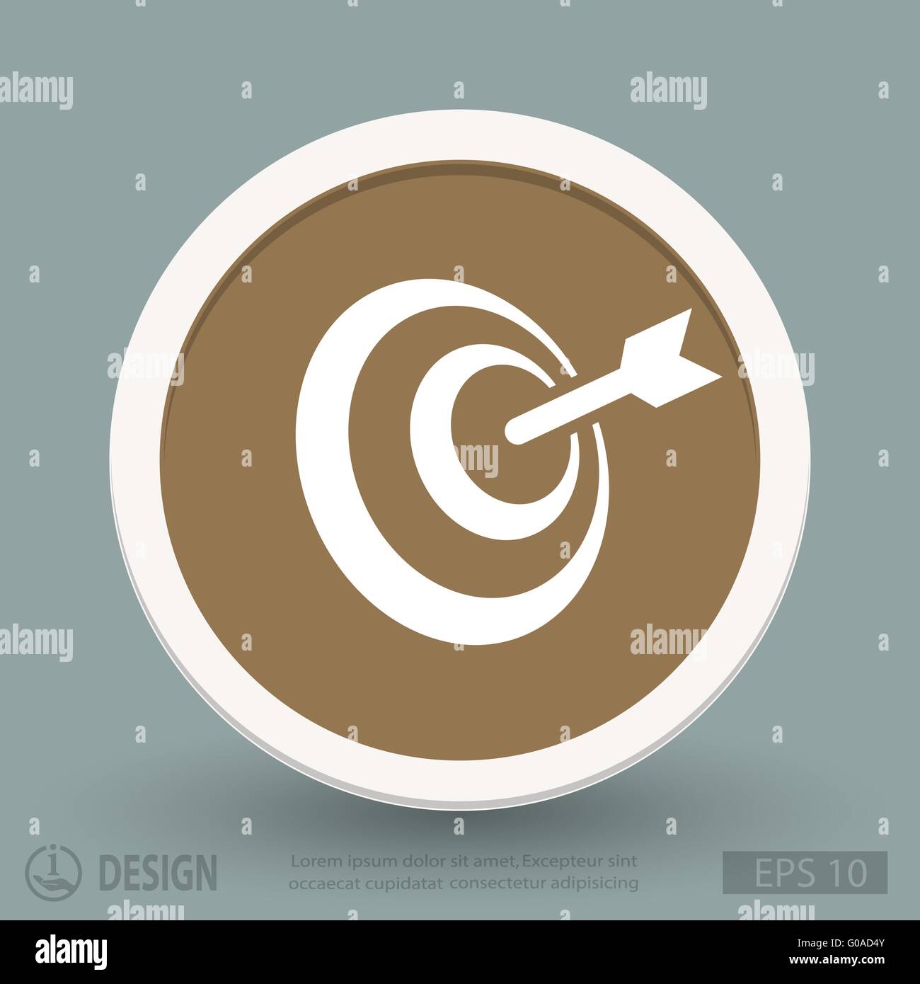 Pictograph of target Stock Vector Image & Art - Alamy