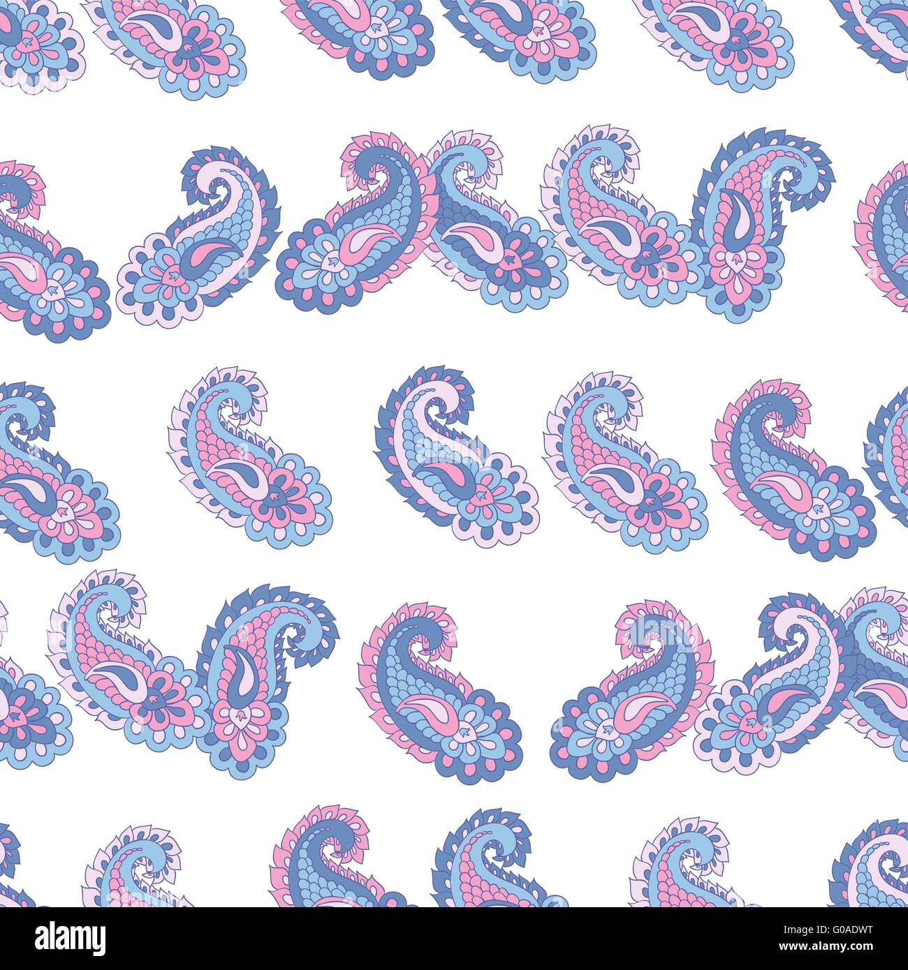 Seamless paisley pattern Stock Vector Image & Art - Alamy