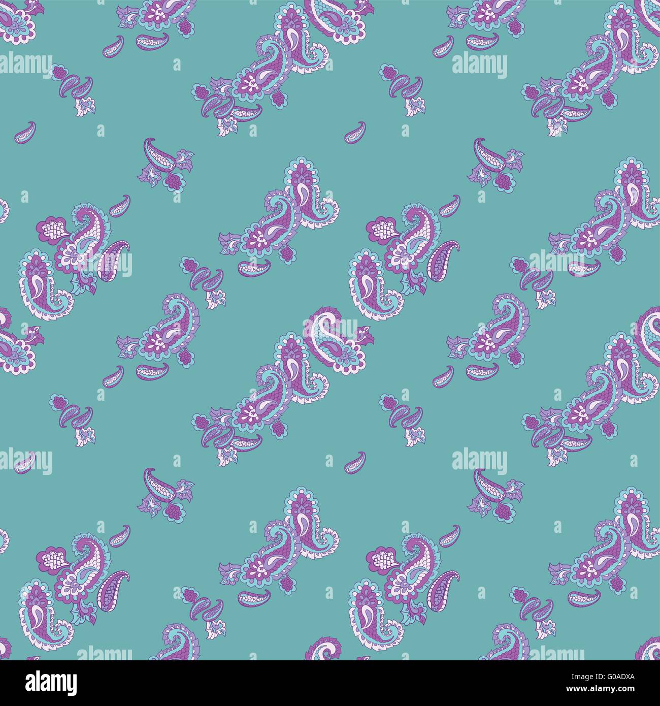 Seamless paisley pattern Stock Vector Image & Art - Alamy