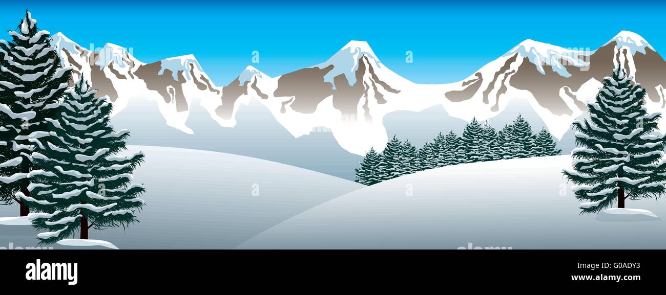 Panoramic vector vectors hi-res stock photography and images - Alamy