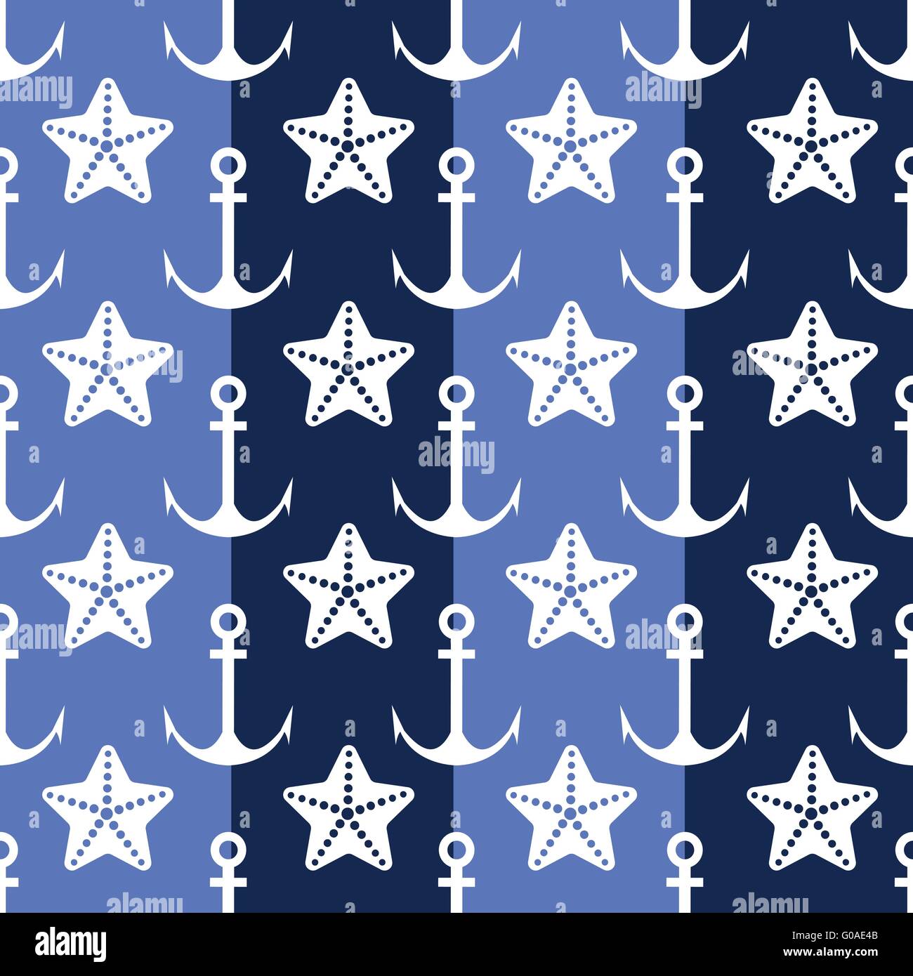 Vector anchor seamless pattern Stock Vector Image & Art - Alamy