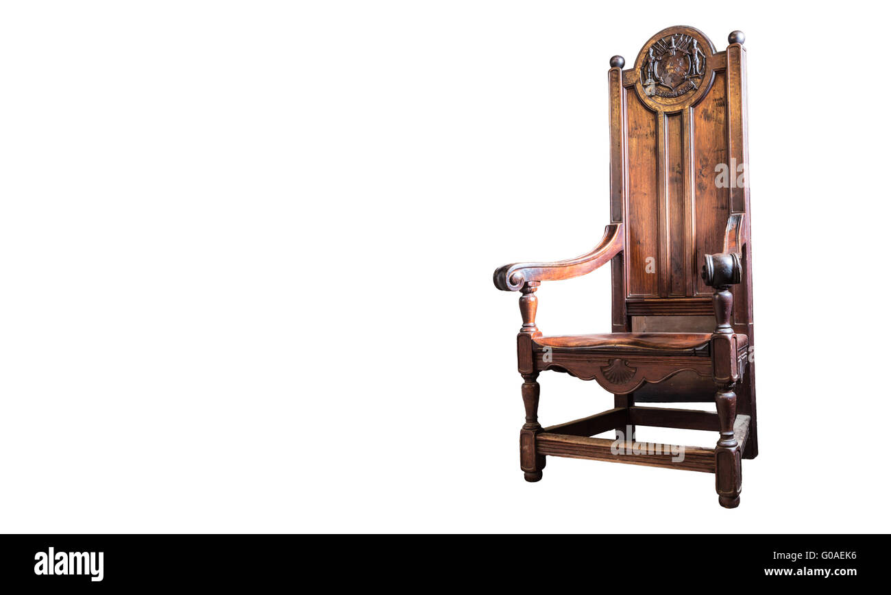 Chair made of wood Cut Out Stock Images & Pictures - Alamy