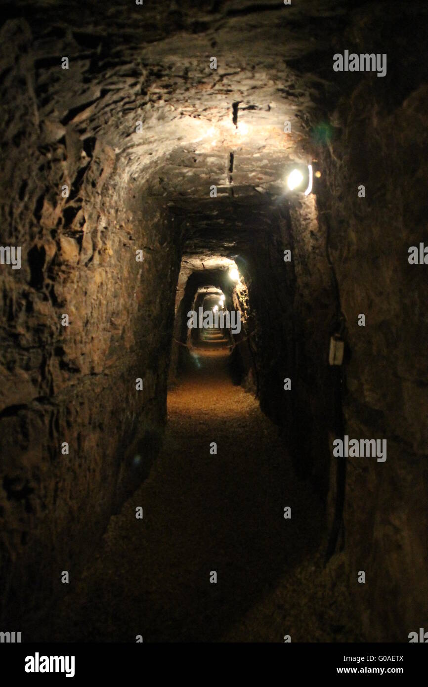 A mining tunnel Stock Photo - Alamy