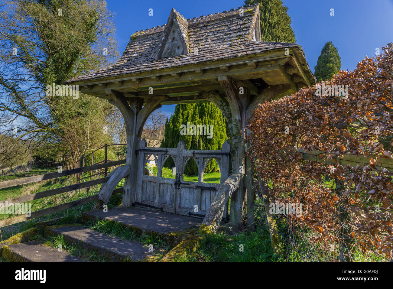 St marys church lychgate hi-res stock photography and images - Alamy