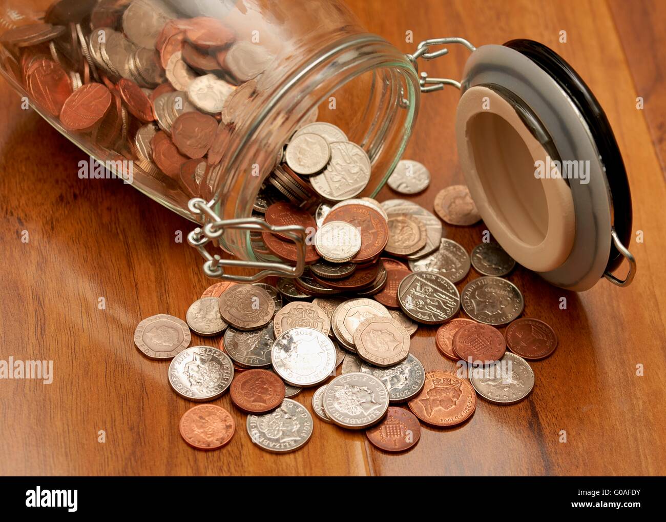 Savings jar hi-res stock photography and images - Alamy