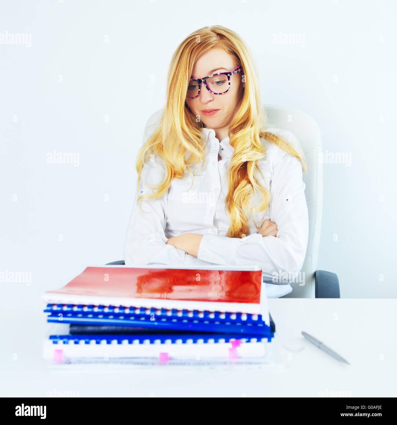 Too Much Work Stock Photo - Alamy