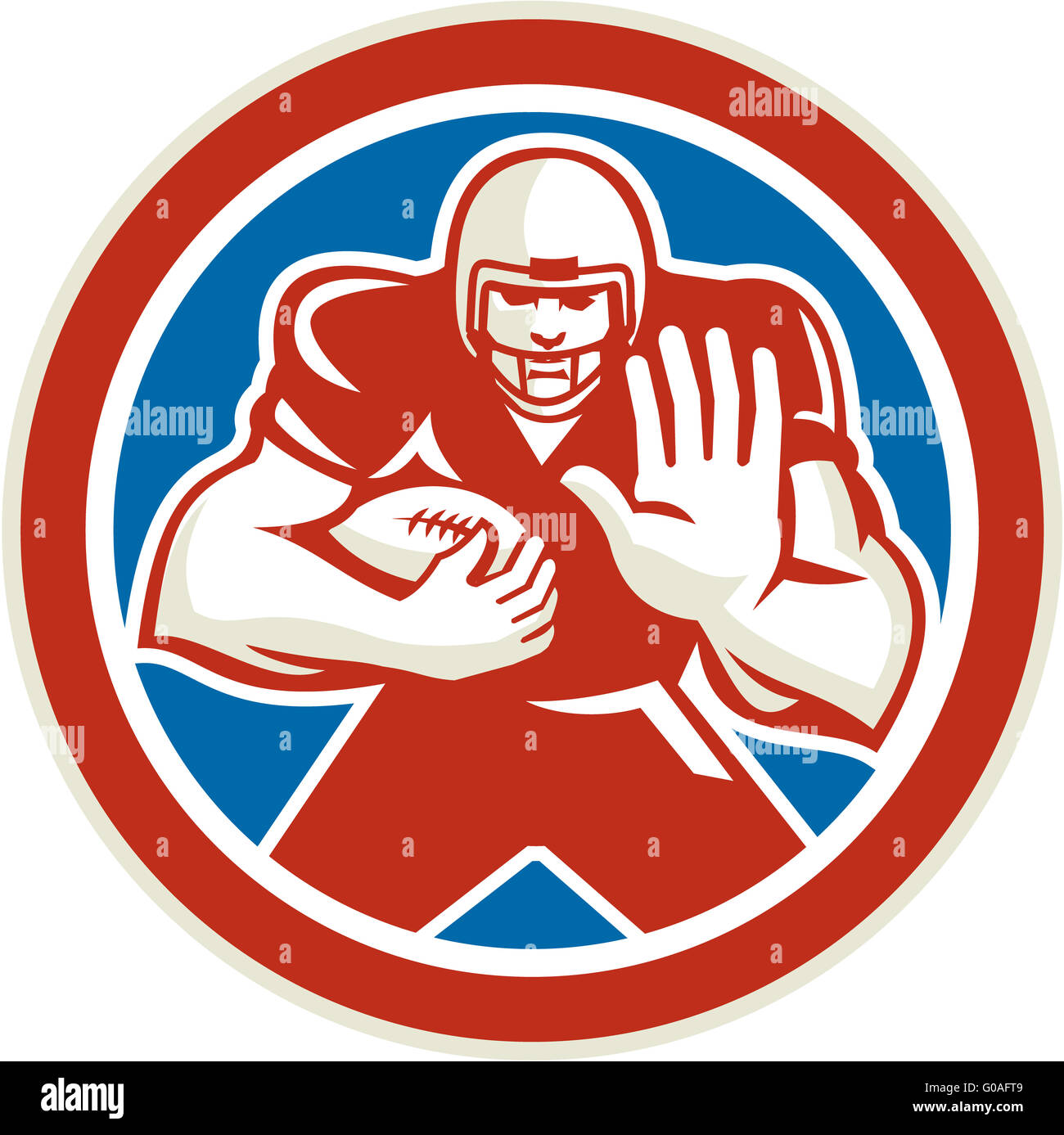 Fending off tackle hi-res stock photography and images - Alamy