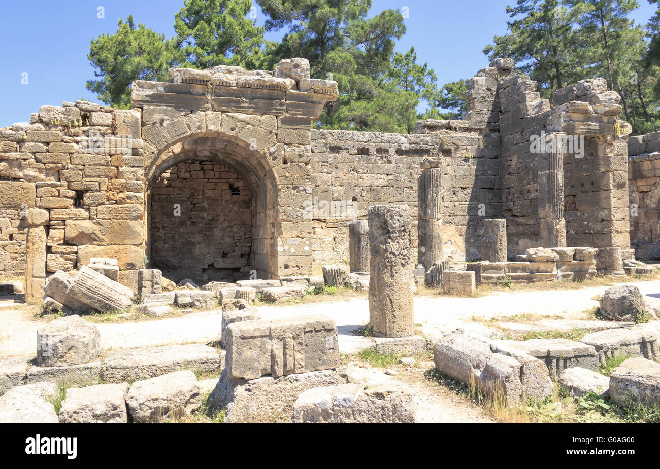 Ruins of Seleucia Stock Photo - Alamy