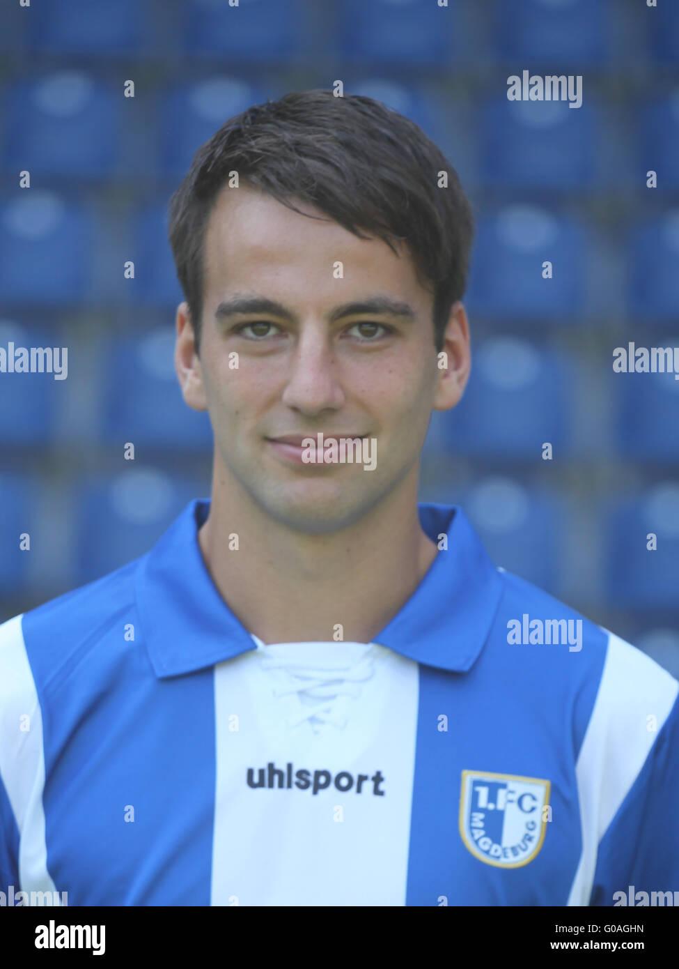 German footballer Christian Beck (1.FC Magdeburg Stock Photo - Alamy