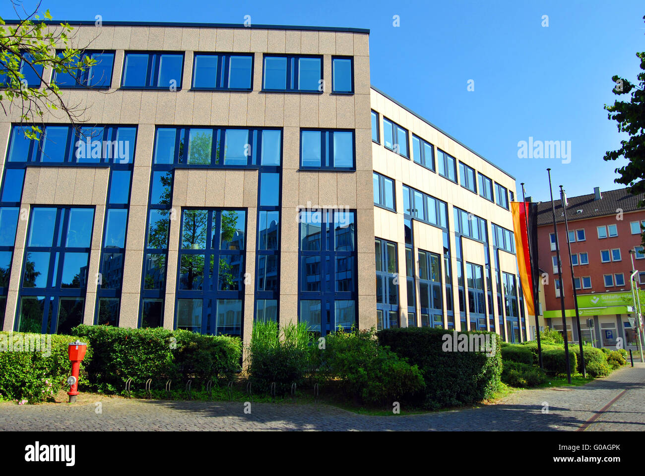 Administrative Court building architecture Solinge Stock Photo - Alamy