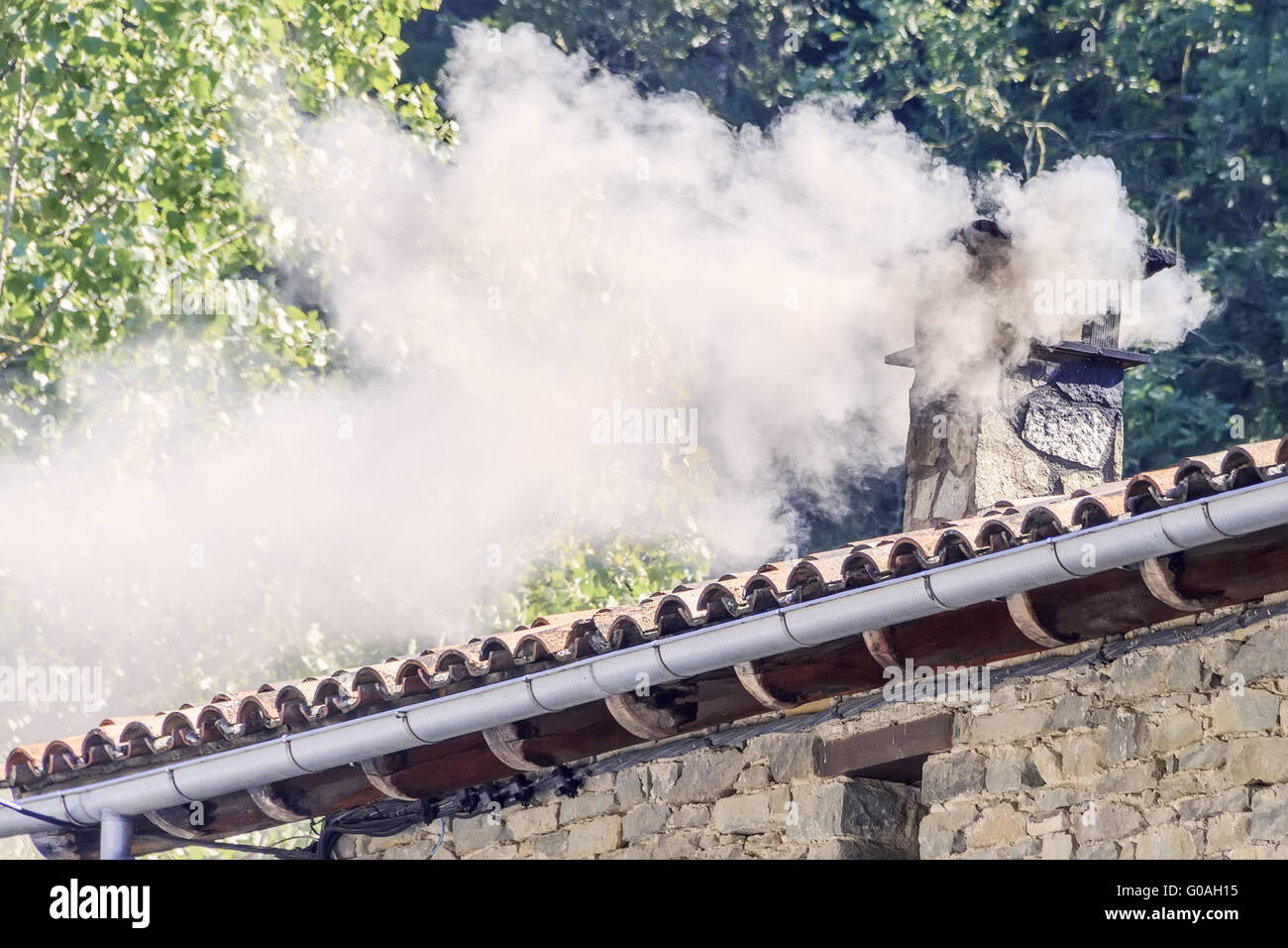 Polluting chimney hi-res stock photography and images - Alamy