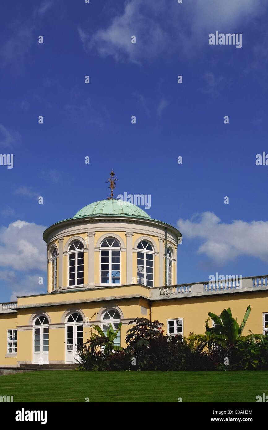 Hanover - Library Pavilion on the Berggarten Stock Photo - Alamy