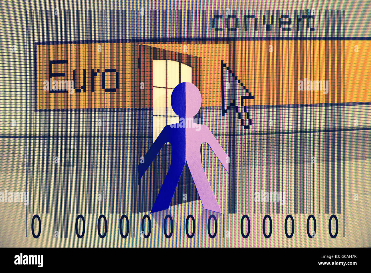 Paper coming out of computer hi-res stock photography and images - Alamy