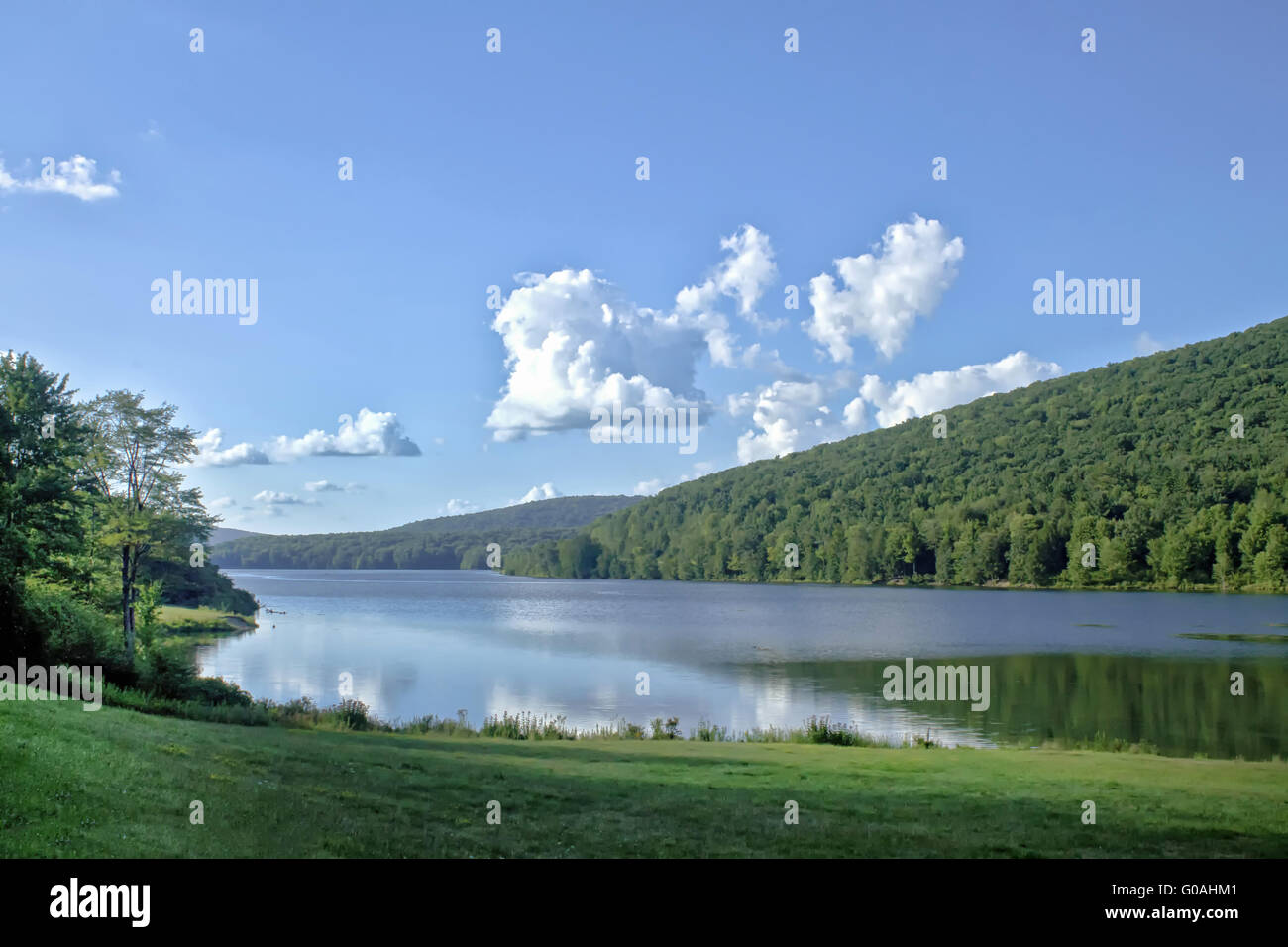 Perfect Mountain Lake Stock Photo - Alamy