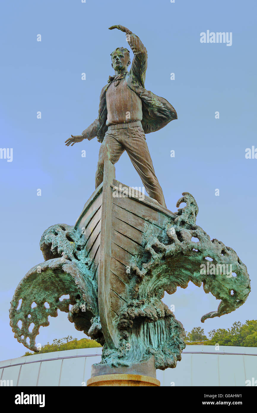 Shetland bus memorial hi-res stock photography and images - Alamy