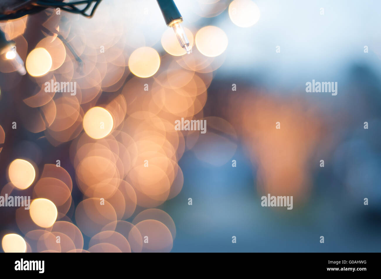 Festoon outdoor lights hi-res stock photography and images - Alamy