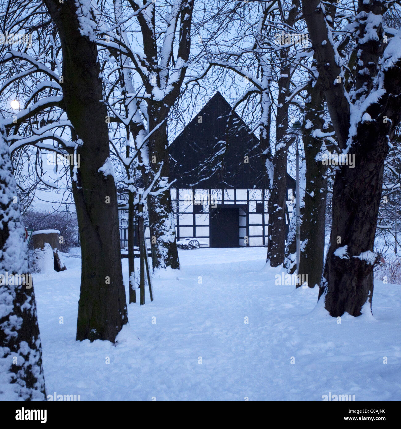 Farmhouse museum, castle Kemnade,Hattingen,Germany Stock Photo - Alamy