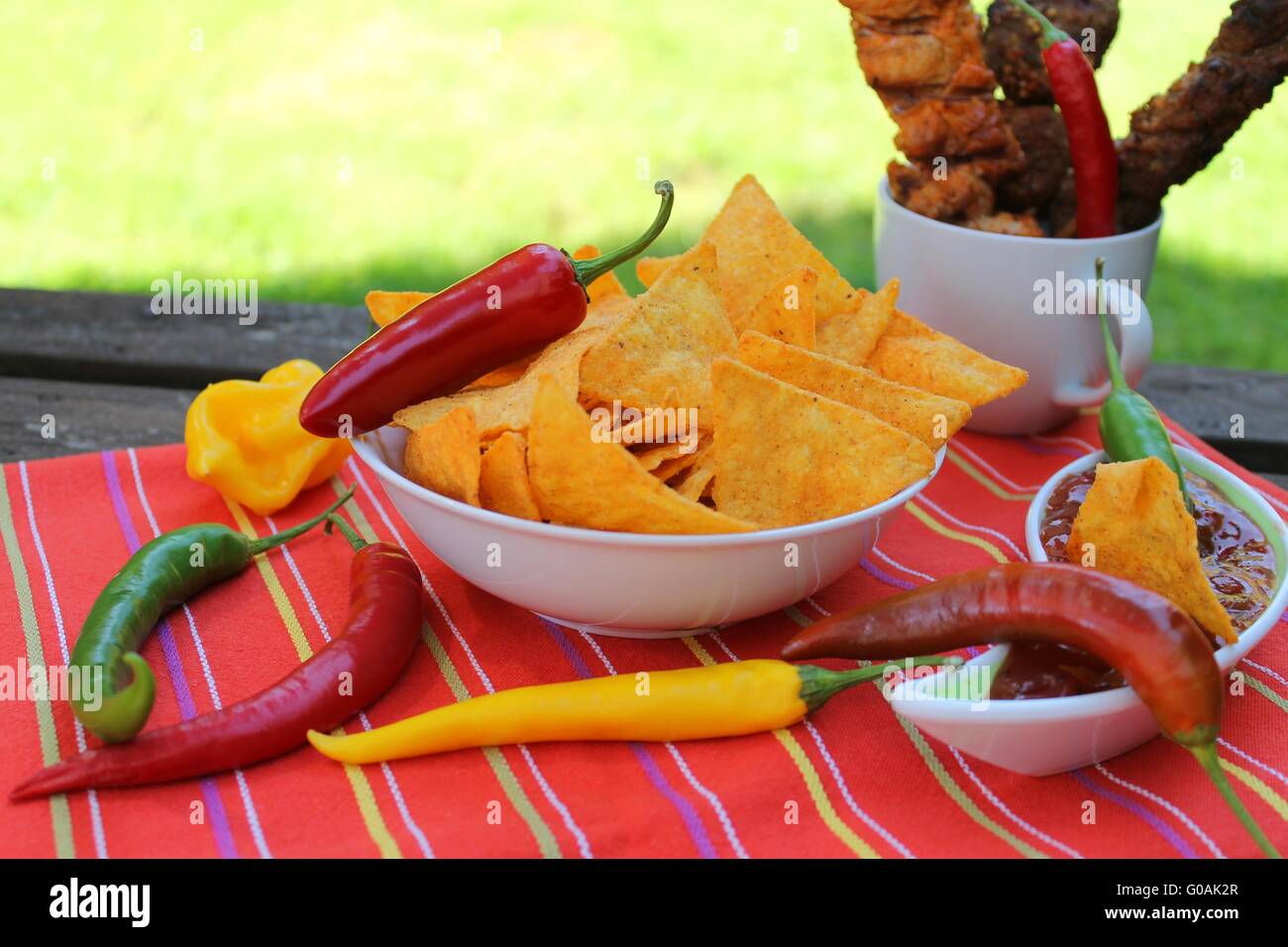 Hot food chips hi-res stock photography and images - Alamy