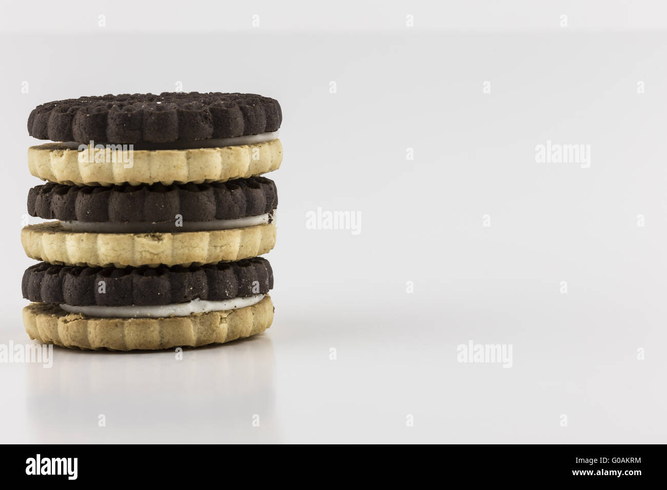 Stack of Cookies Stock Photo - Alamy