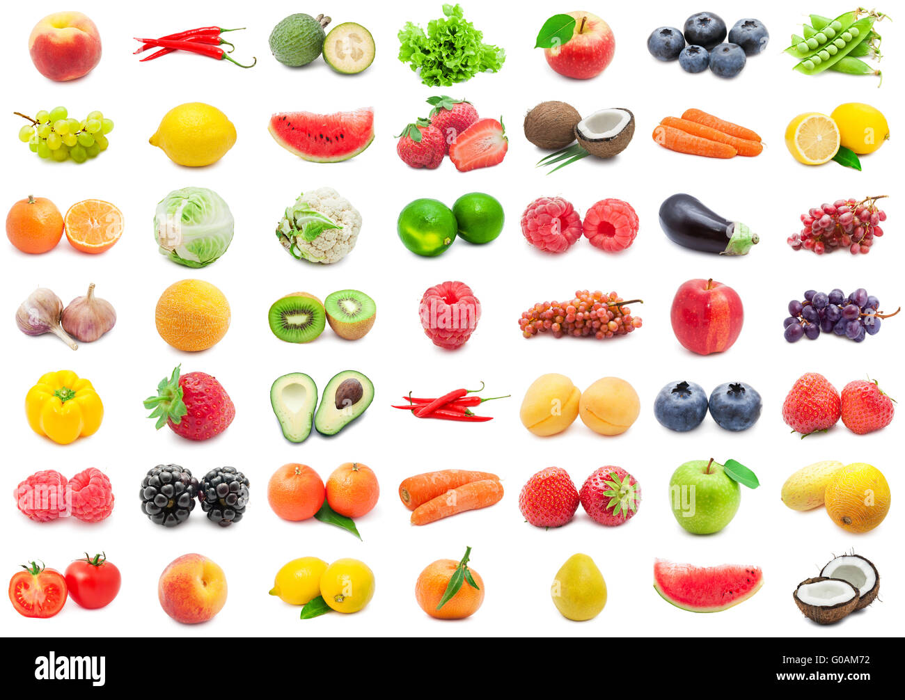 Fruits and Vegetables Stock Photo - Alamy