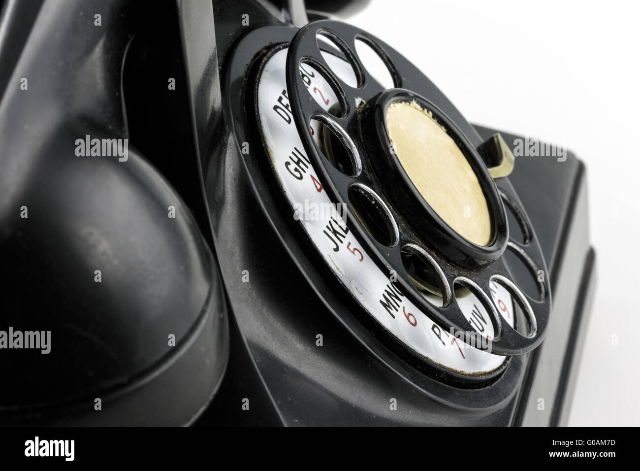 Side View of Phone Stock Photo - Alamy