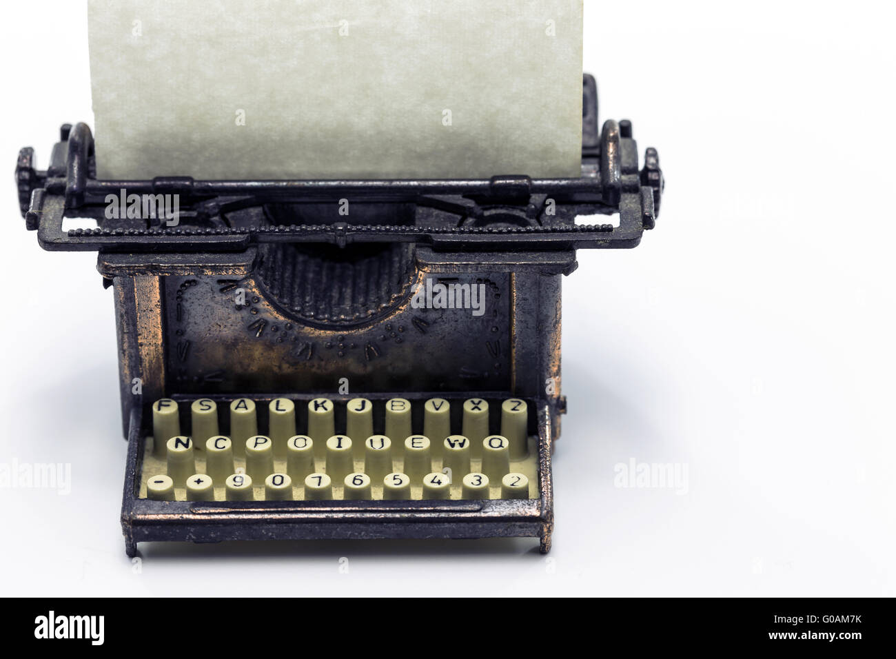 Antique vintage typewriter front view hi-res stock photography and ...