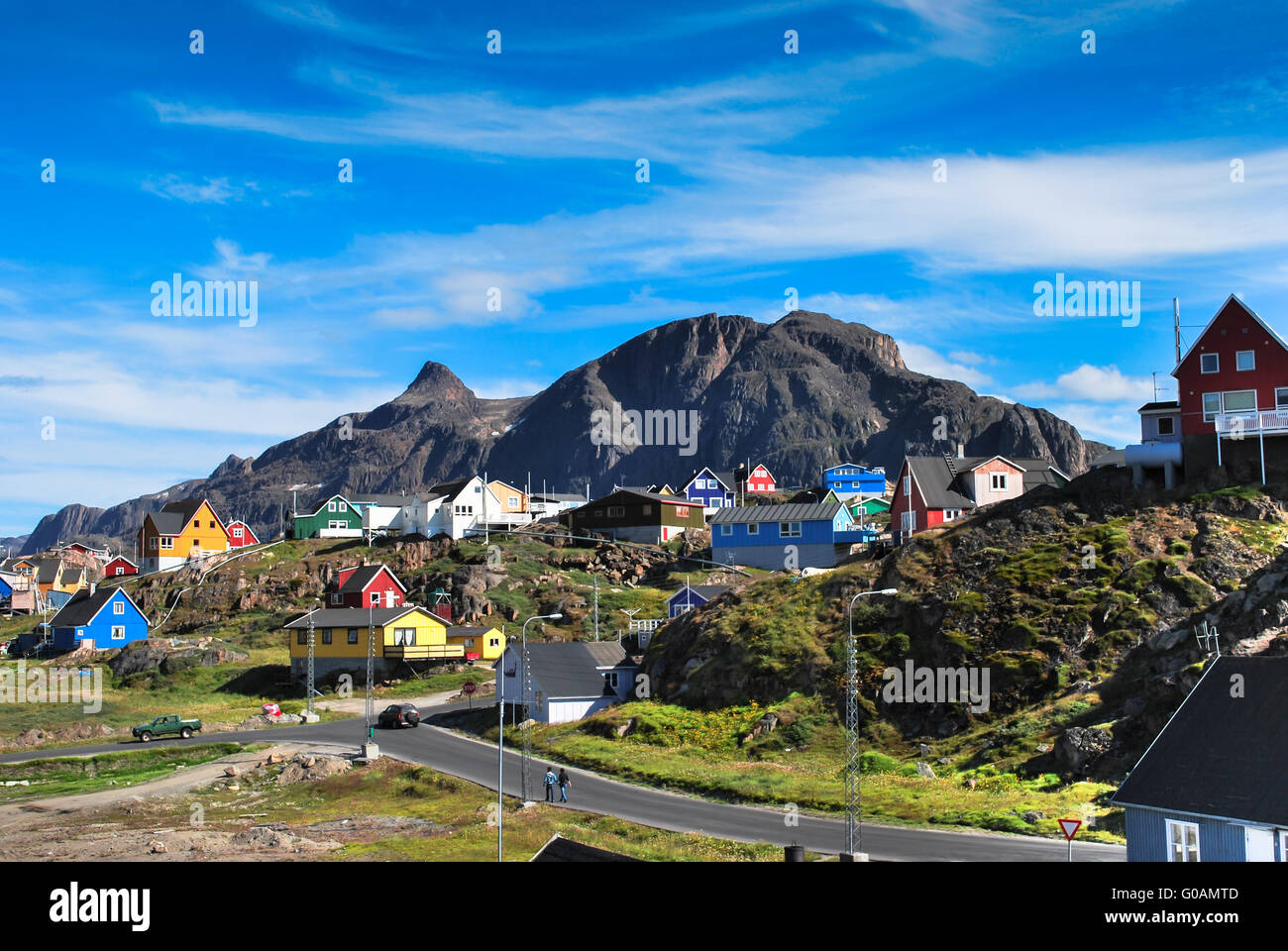 Sisimiut mountain hi-res stock photography and images - Alamy