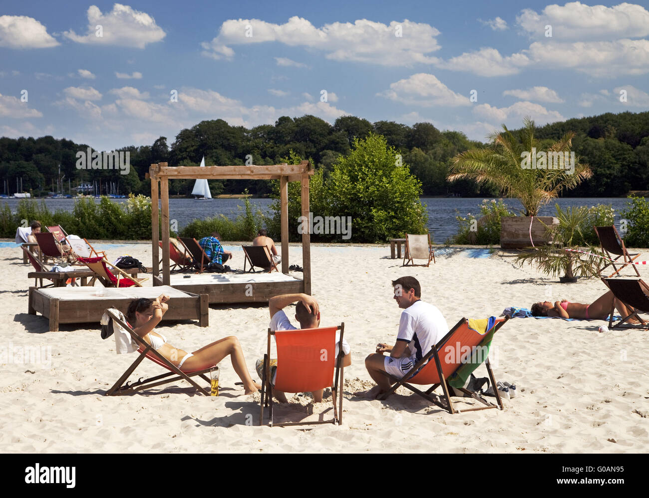 Seaside beach baldeney seaside hi-res stock photography and images - Alamy