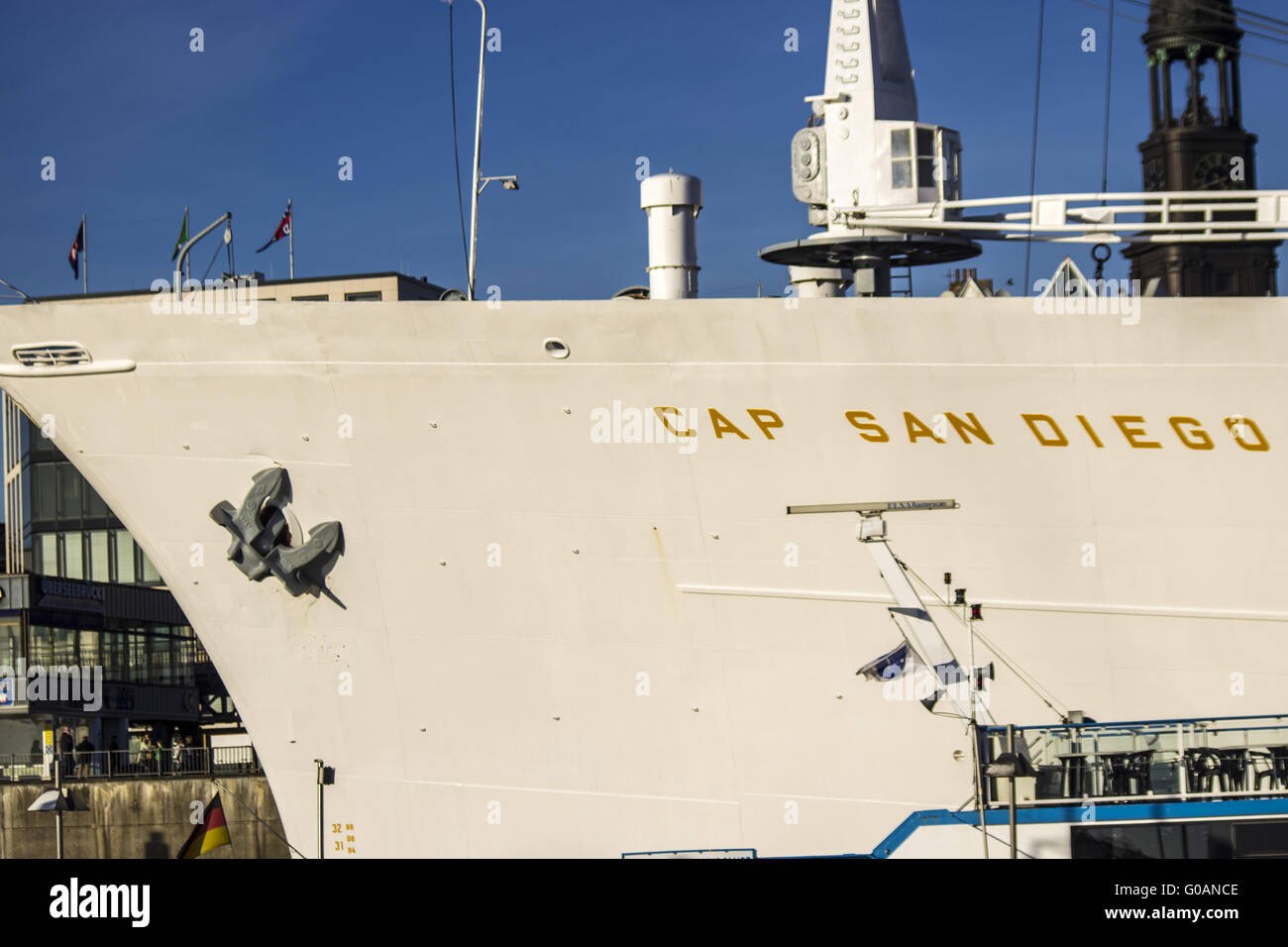 Cap San Diege Hamburg Landing Bridge Stock Photo - Alamy