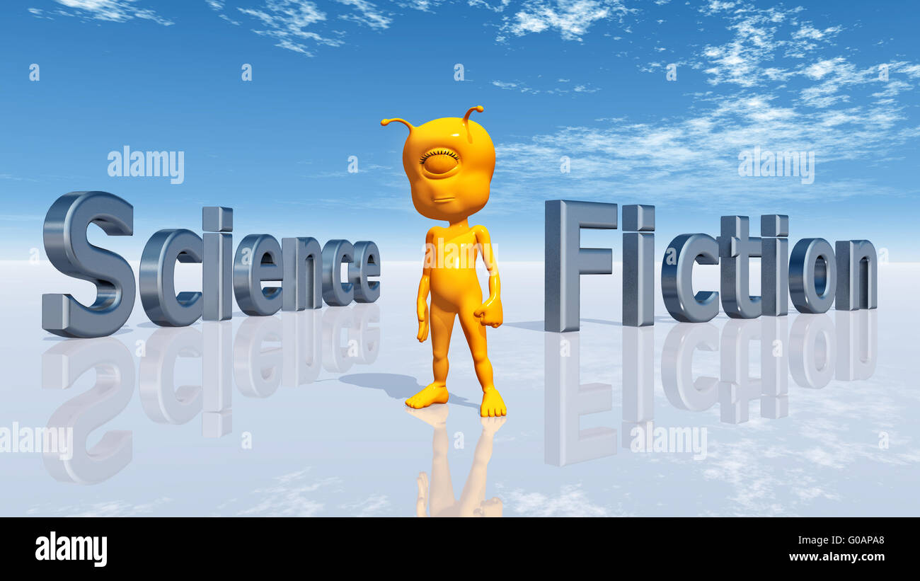 Science fiction figure hi-res stock photography and images - Alamy