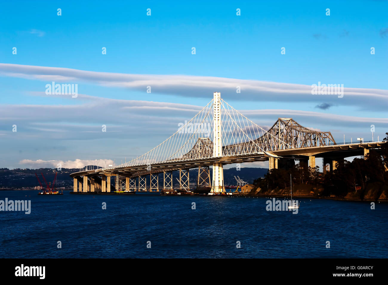 San francisco old bay bridge hi-res stock photography and images - Alamy