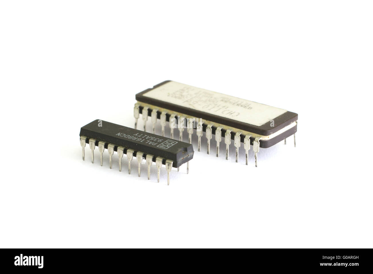 computer chip memory isolated Stock Photo - Alamy