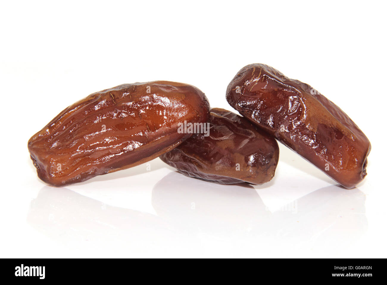 Dates on withe background Stock Photo - Alamy