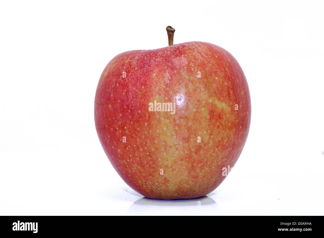 Apple on withe background Stock Photo - Alamy