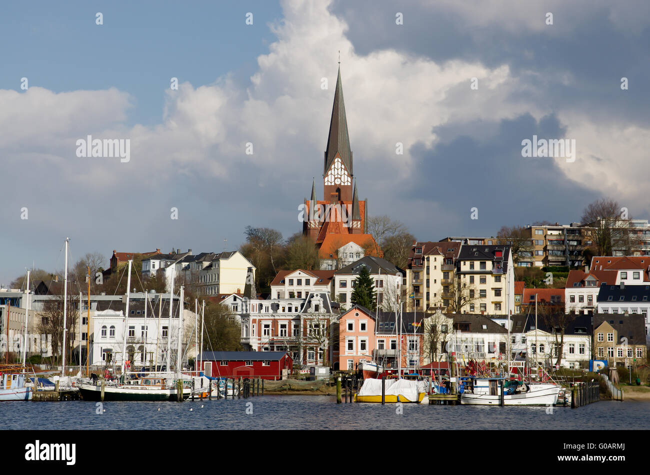 Flensburg town of Germany Stock Photo - Alamy