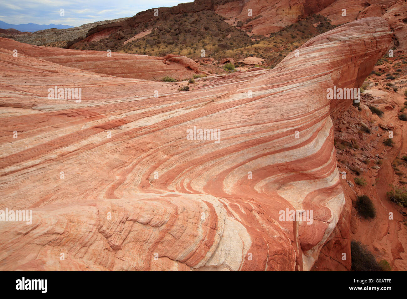 Valley of Fire Wave Stock Photo - Alamy