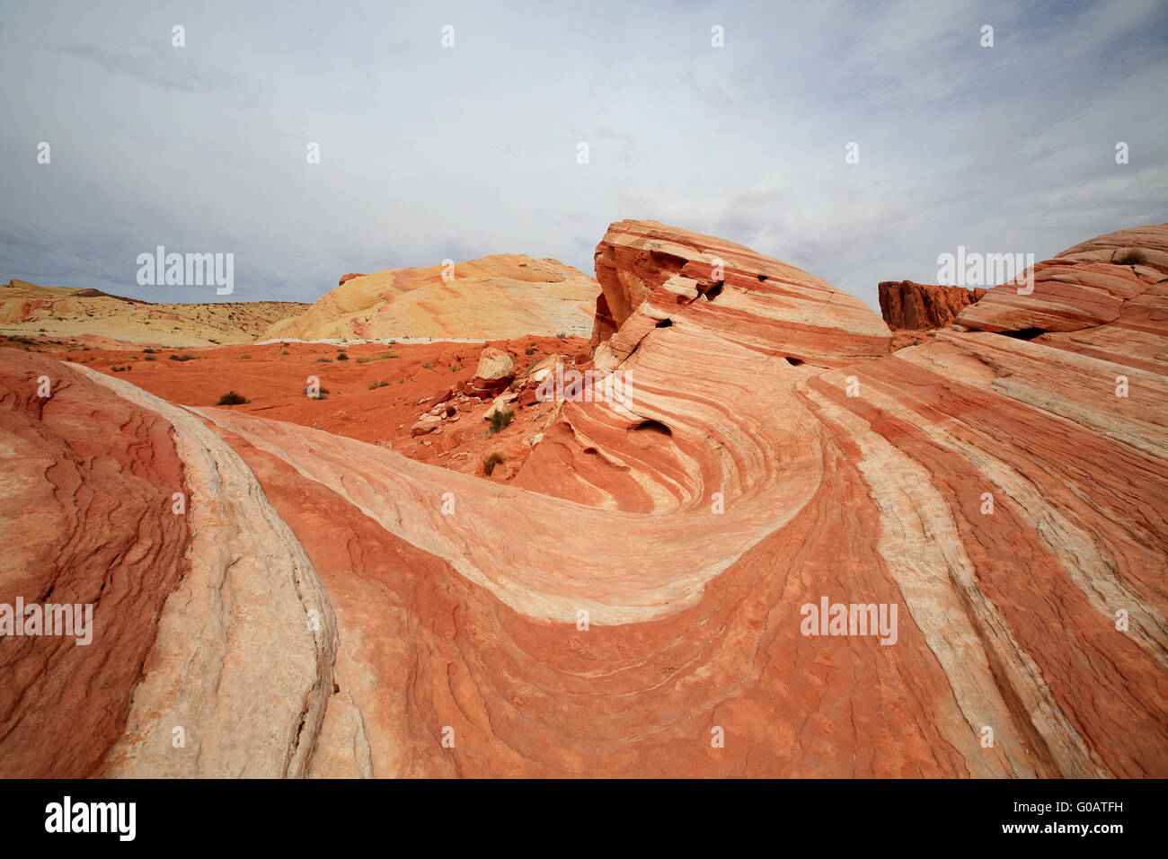 Valley of Fire Wave Stock Photo - Alamy