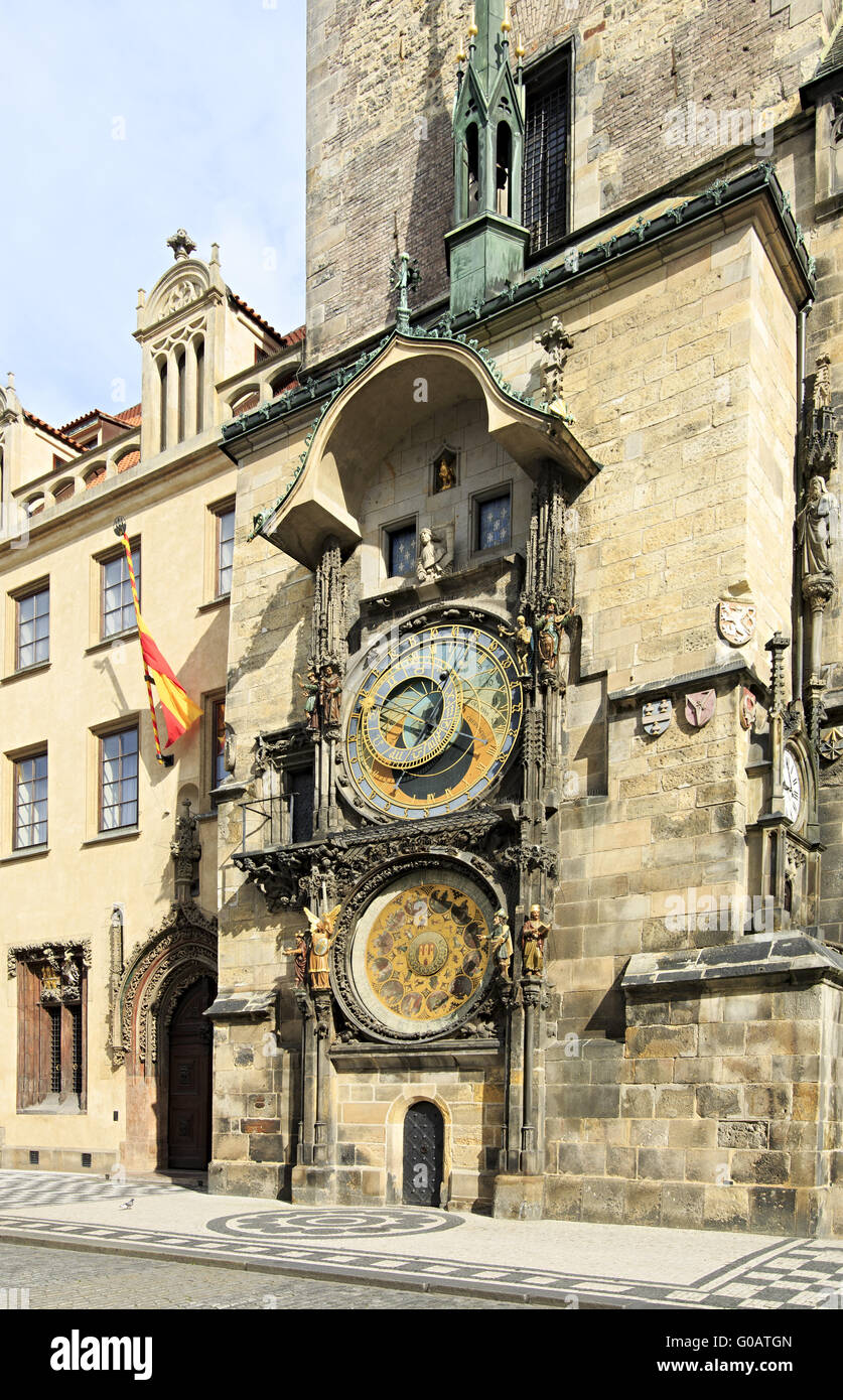 Old Town Hall and Astronomical Clock (Staromestska Stock Photo - Alamy