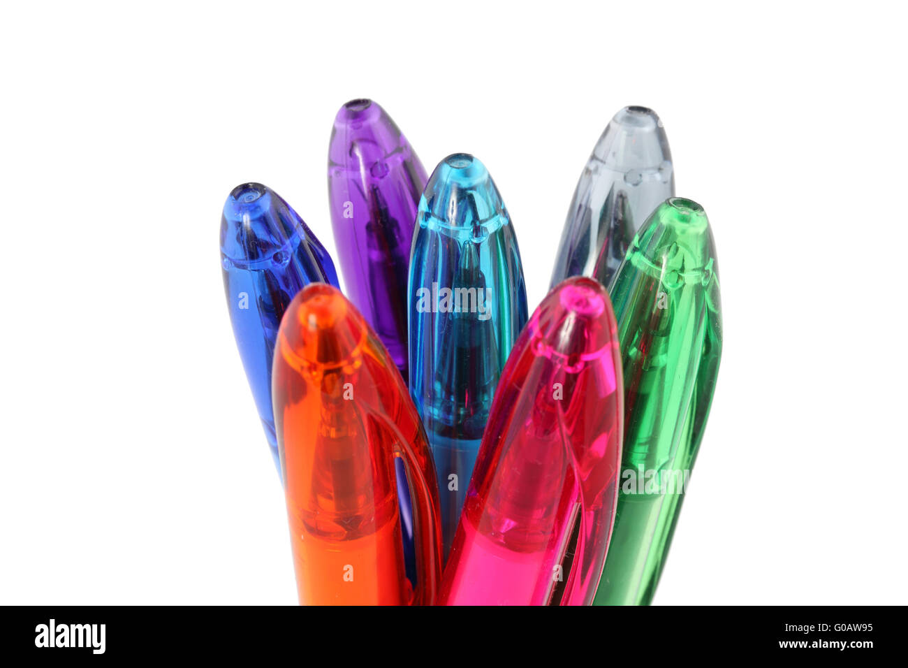 Red and blue pens hi-res stock photography and images - Alamy