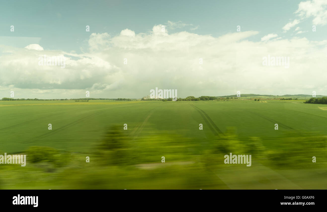abstract: flying landscape Stock Photo - Alamy