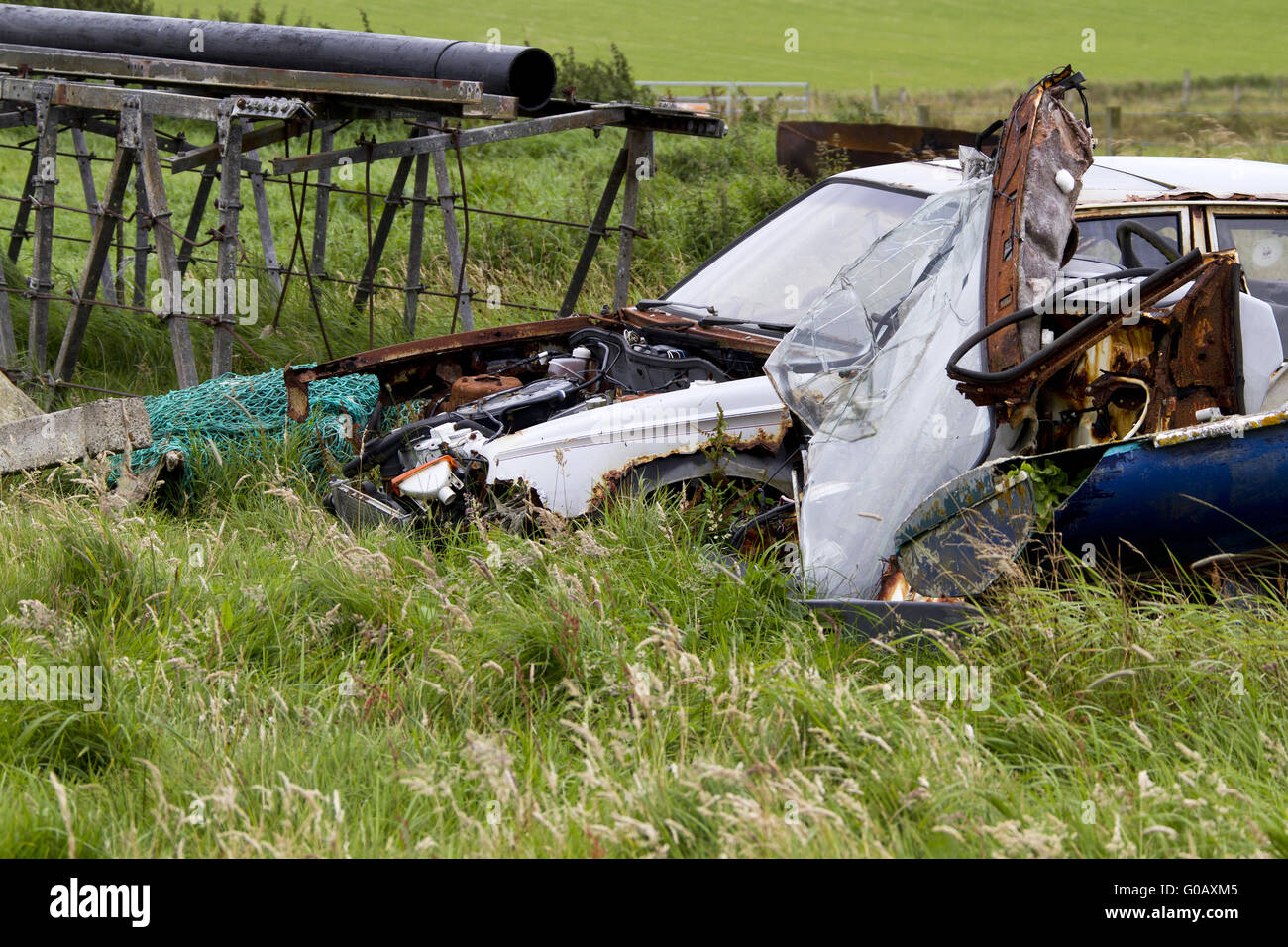 Carwreck hi-res stock photography and images - Alamy