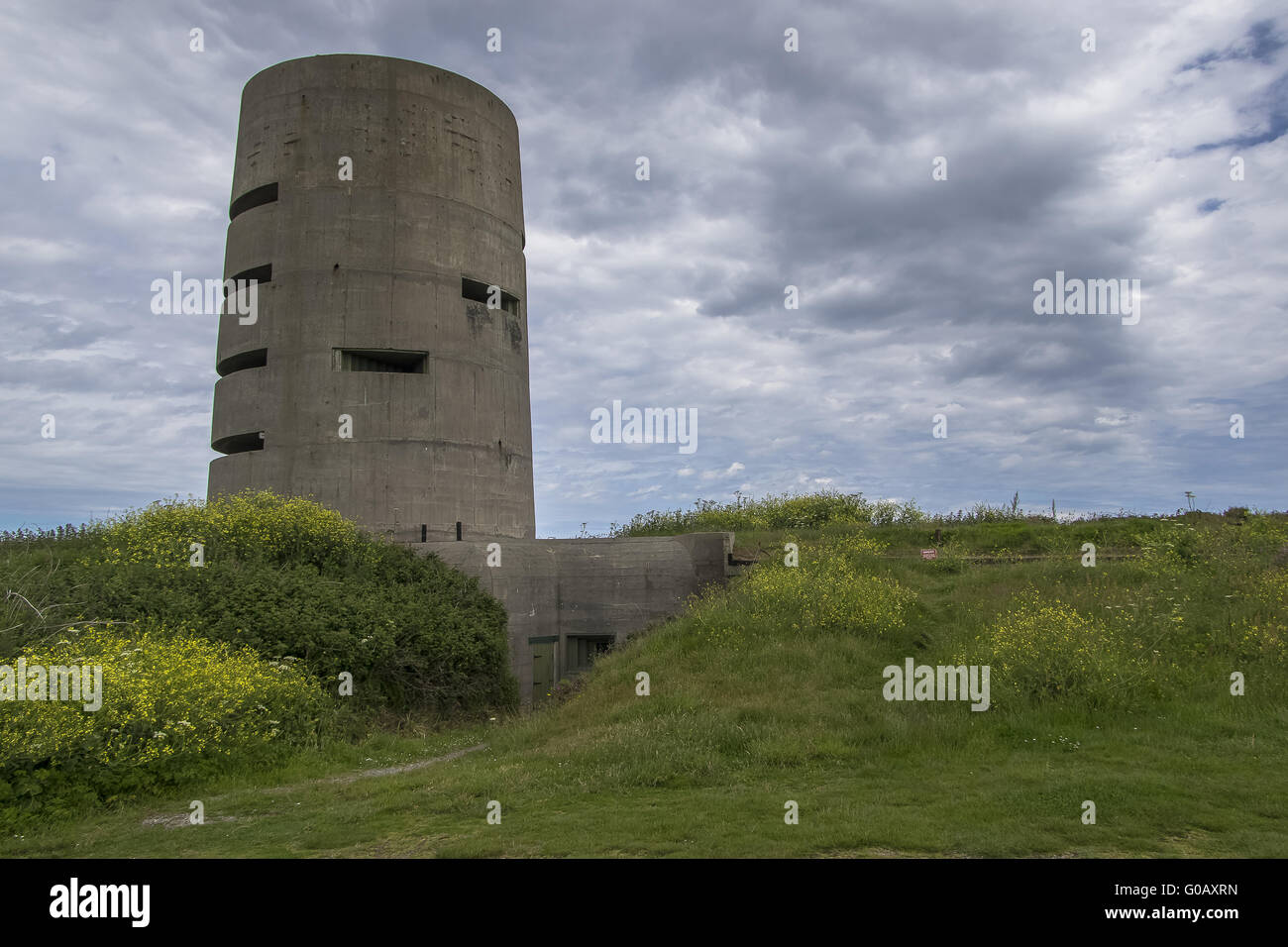 German naval observation tower hi-res stock photography and images - Alamy